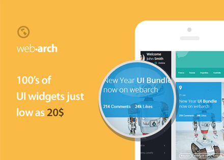 Webarch - Responsive Admin Dashboard